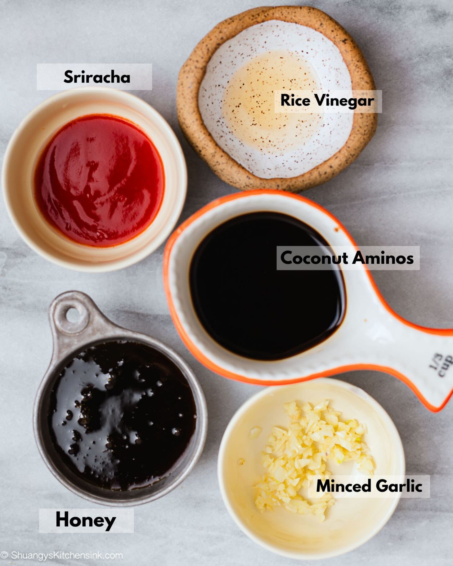 5-Ingredient Honey Sriracha Sauce {No Soy} | Shuangy's Kitchensink