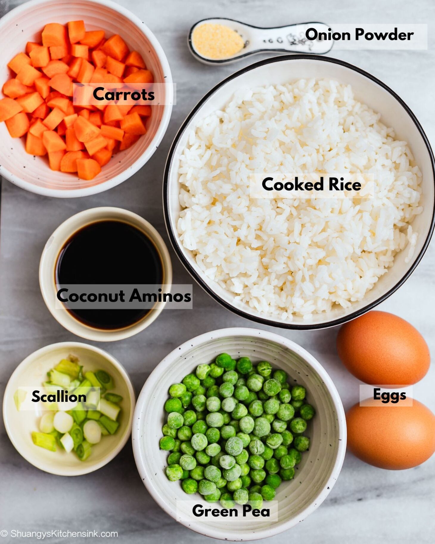 The Most Unique Fried Rice Recipe I Learned from My Parents | Shuangy's ...