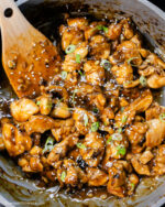 Sesame Ginger Chicken {20 Minutes} | Shuangy's Kitchenink