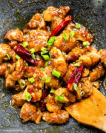 General Tso Chicken {No Deep Frying} | Shuangy's Kitchensink