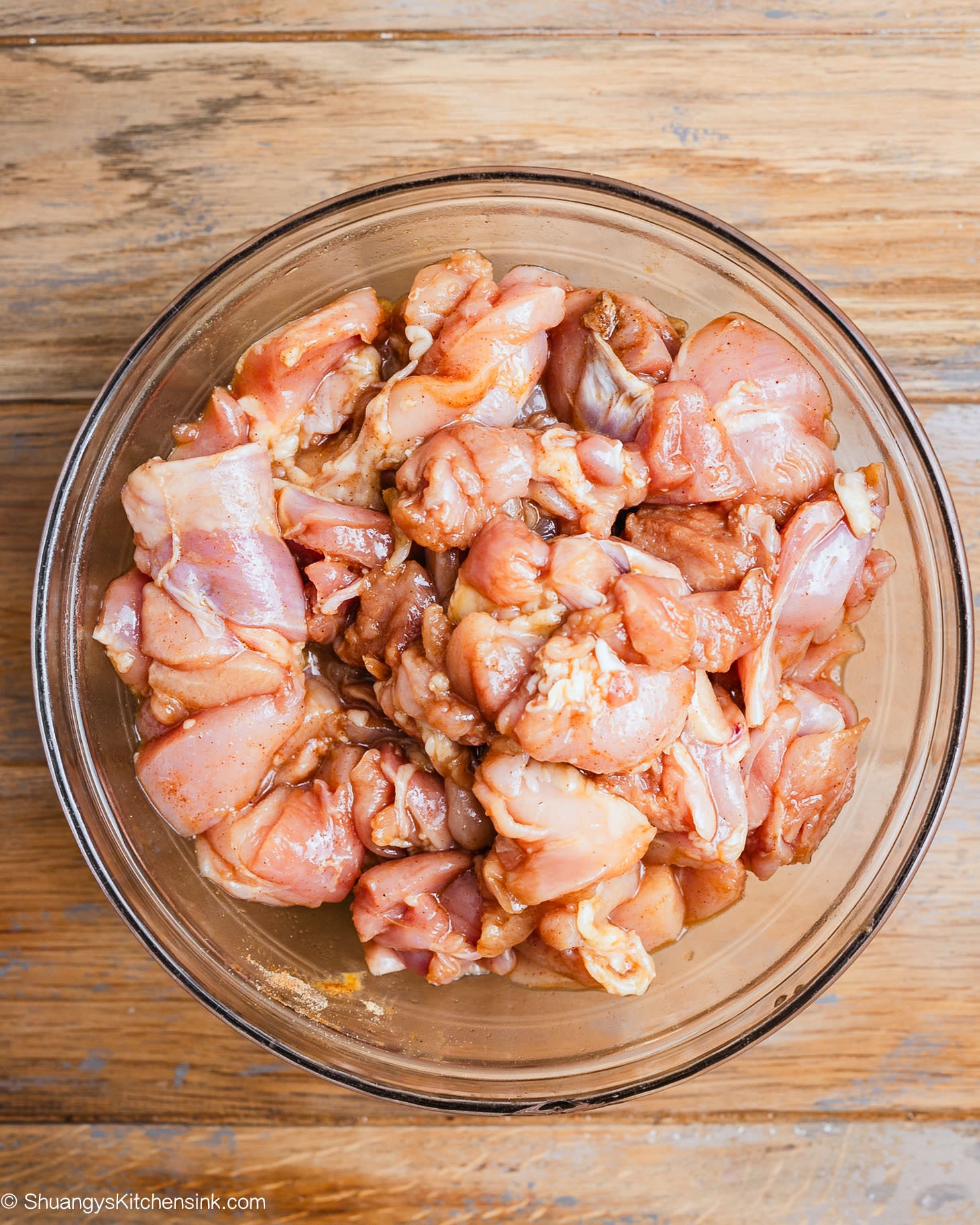 Sticky Ginger Chicken Stir Fry {30 Minutes} | Shuangy's Kitchensink
